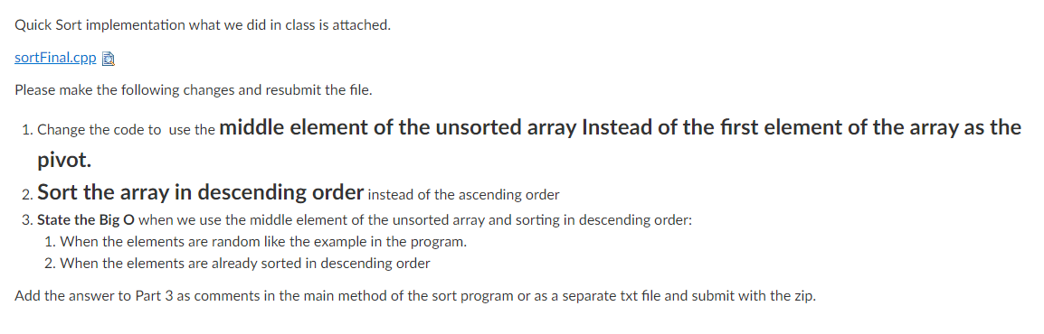 sortFinal.cpp---- #include using | Chegg.com