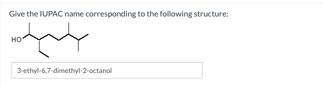 Solved What is the IUPAC name of the following compound? | Chegg.com