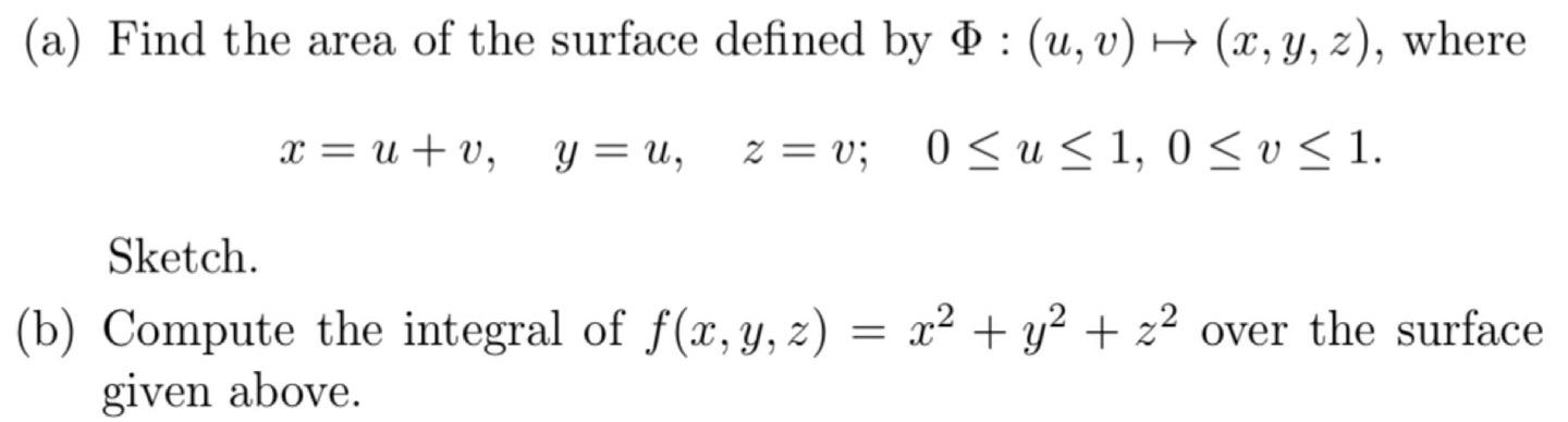 Solved This is a multivariable calculus | Chegg.com