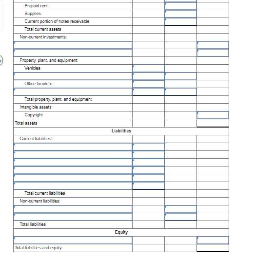 Solved A partial alphabetized list of adjusted account | Chegg.com