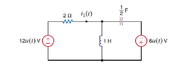 Solved Find the current i1(t) in the circuit below using the | Chegg.com