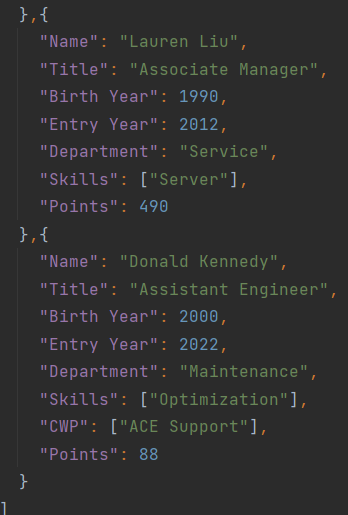 Solved I'm writing a code in java where I'm learning JSON. | Chegg.com