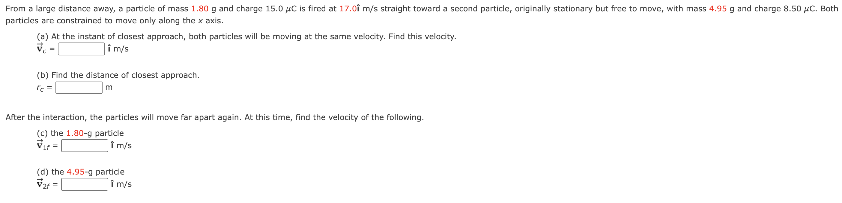 Solved particles are constrained to move only along the x | Chegg.com