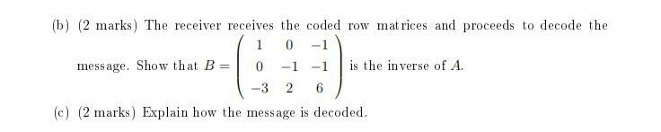 Solved 2. Cryptography question. A cryptogram is a coded | Chegg.com