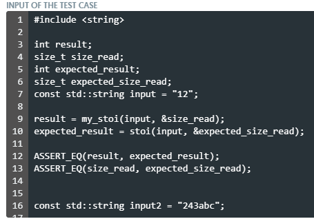Solved Write a function called "my_stoi", it does the exact | Chegg.com