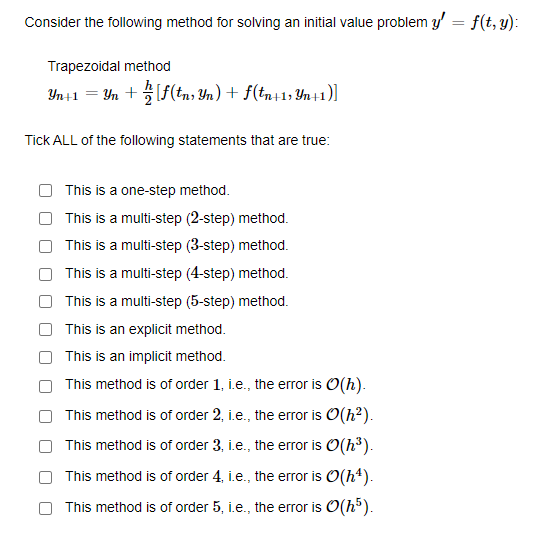 Solved Consider the second order initial value problem | Chegg.com