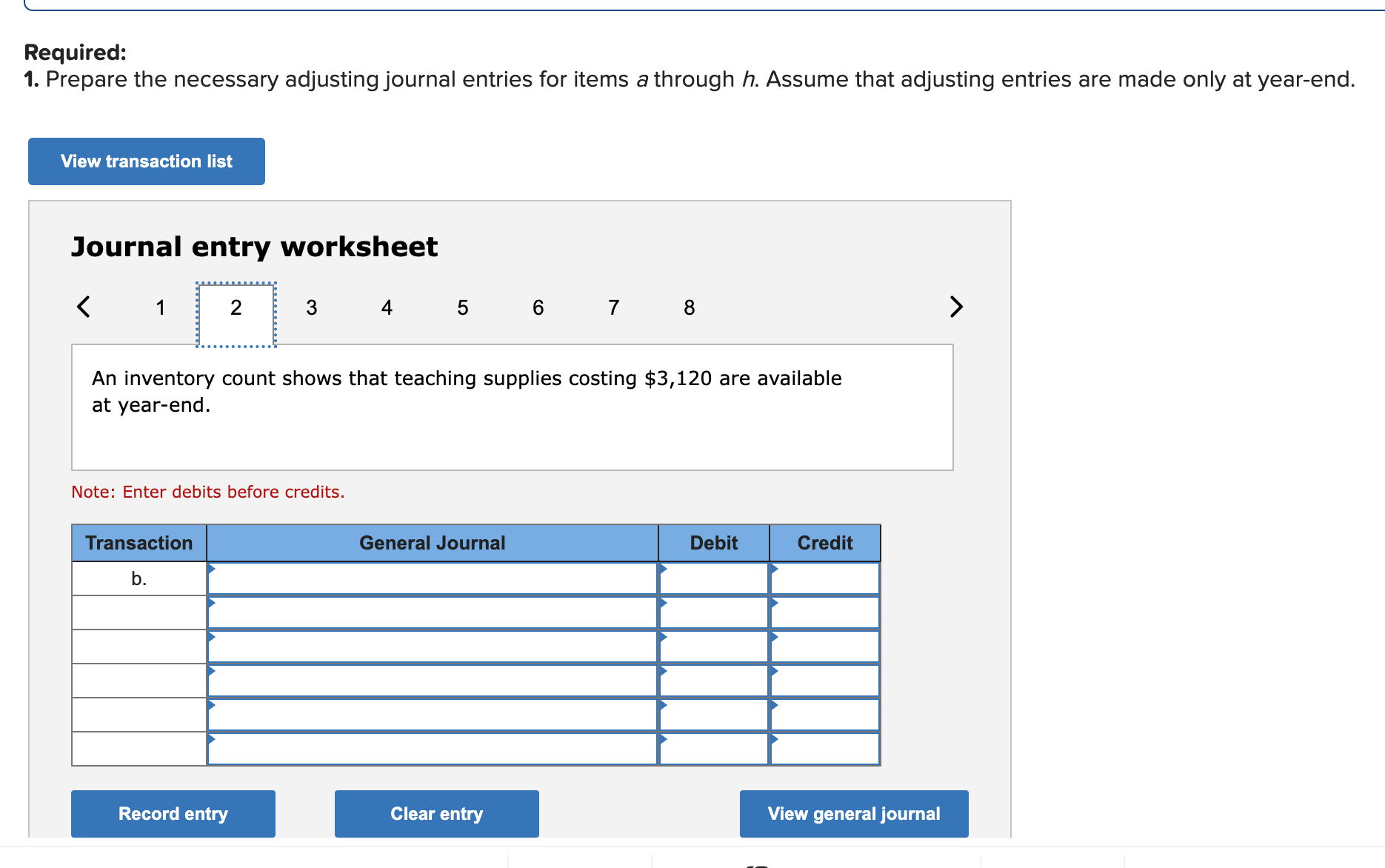 Solved Required: 1. Prepare the necessary adjusting journal | Chegg.com