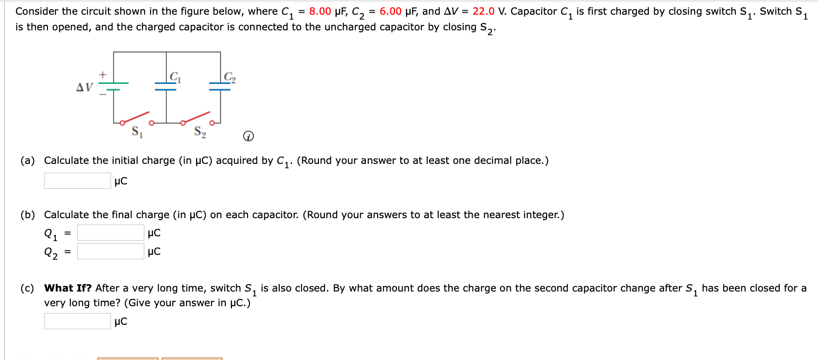 [Solved]: Consider the circuit shown in the figure below,