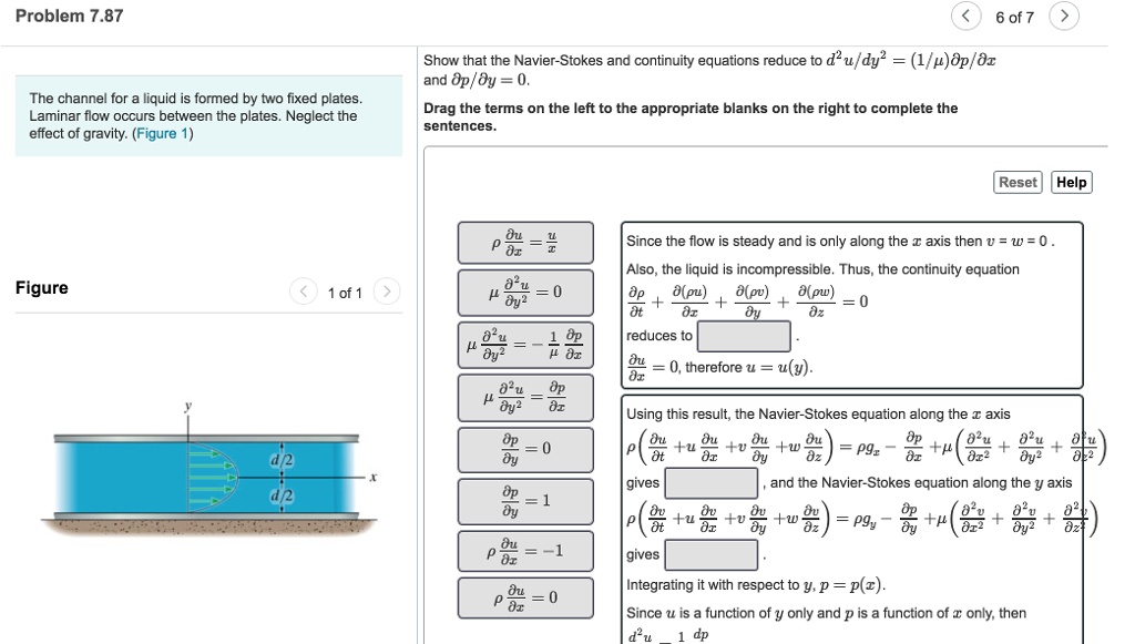 Solved Problem 7.87 Show that the Navier-Stokes and | Chegg.com