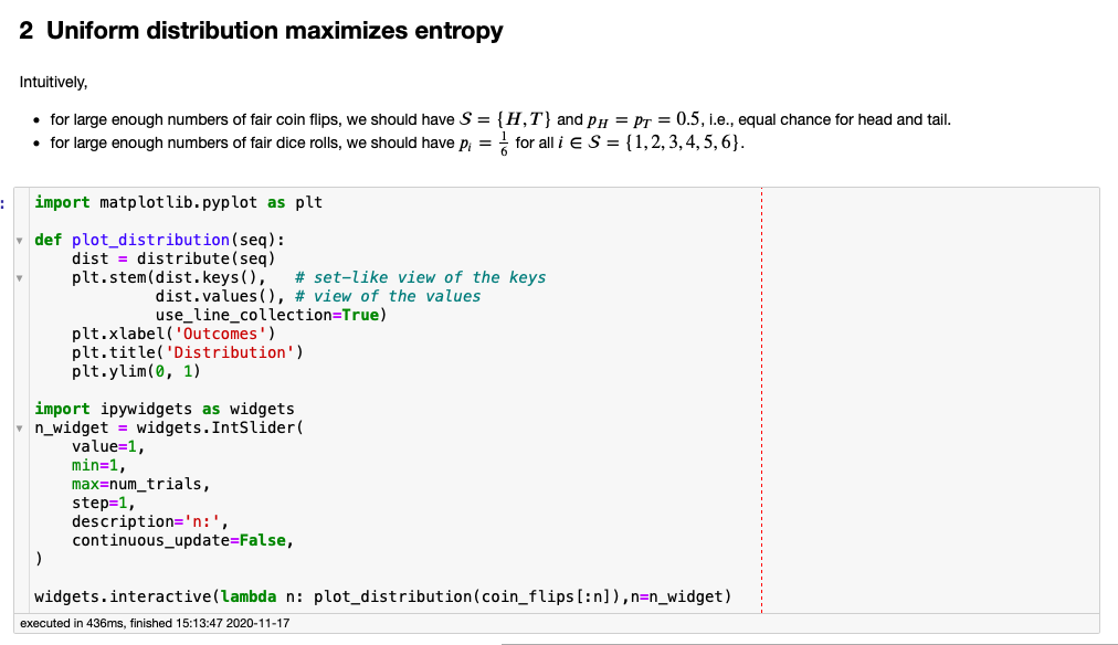 2 Uniform distribution maximizes entropy Intuitively, | Chegg.com