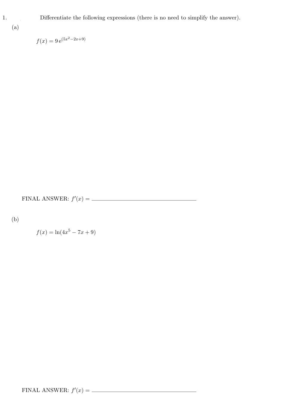 Solved please answer all with clear and organized HAND | Chegg.com