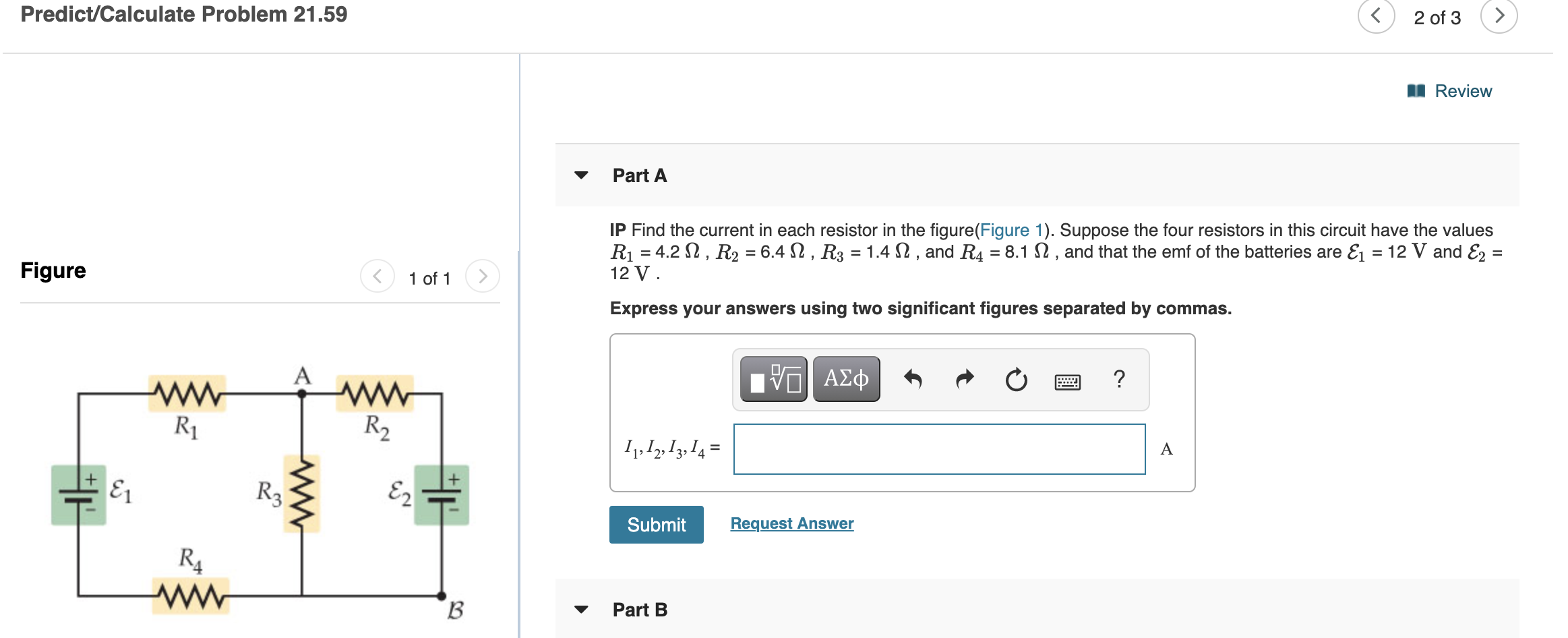 Solved Predict/Calculate Problem 21.59