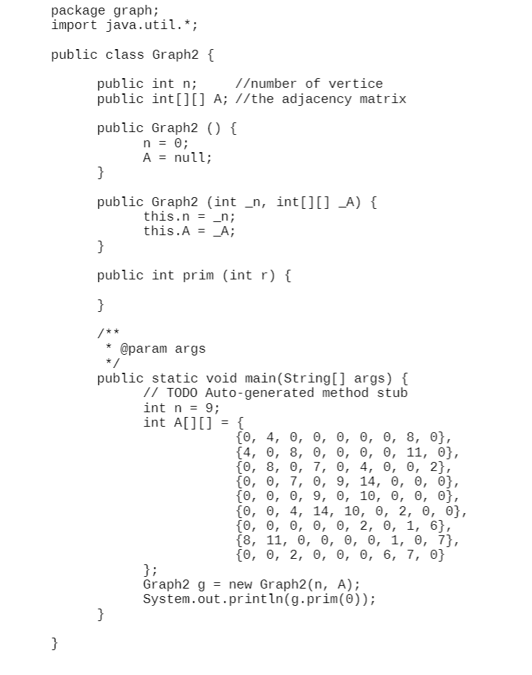 Solved Instructions. You are provided one skeleton program | Chegg.com