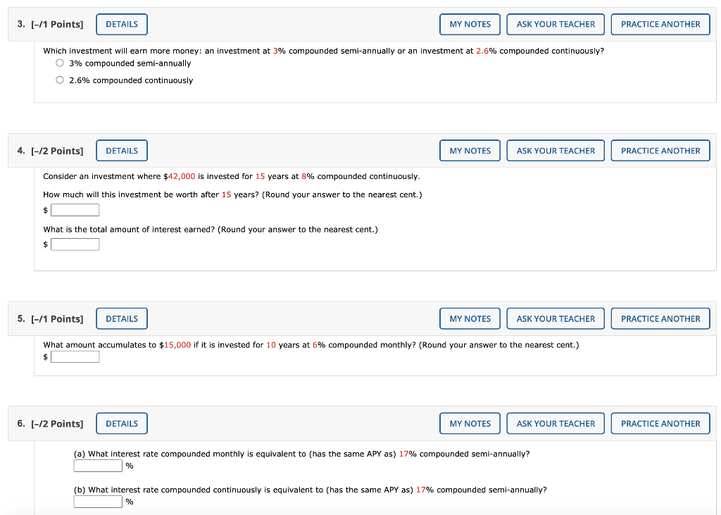 Solved 3. (-/1 Points) DETAILS MY NOTES ASK YOUR TEACHER | Chegg.com