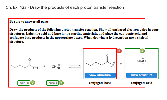 Solved Ch. Ex. 42a - Draw the products of each proton | Chegg.com