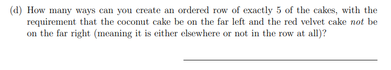 Solved Problem 2: Cake Displays (40 pts) You are tasked with | Chegg.com