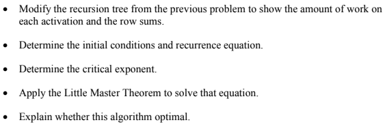 Solved Using the recursive method in problem 3 and assuming | Chegg.com