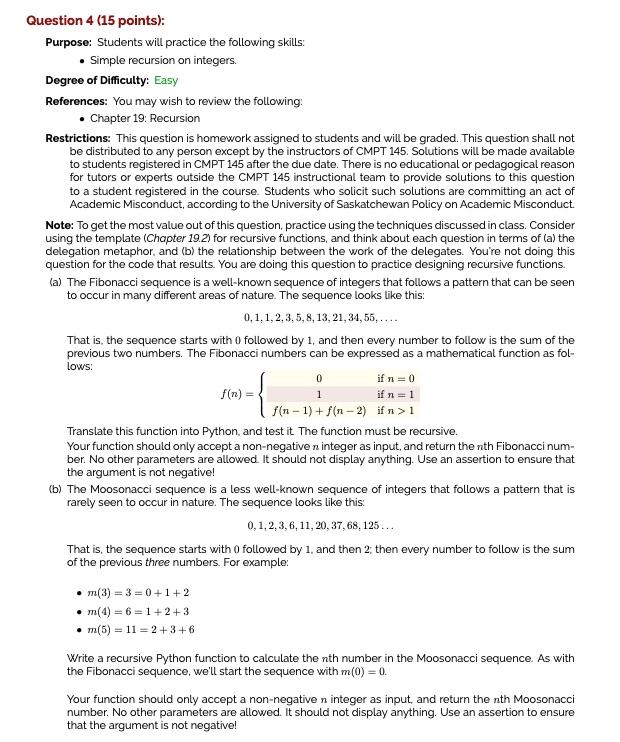 Solved Question 4 (15 points): Purpose: Students will | Chegg.com