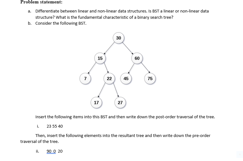 Solved Problem statement: a Briefly describe how does the | Chegg.com
