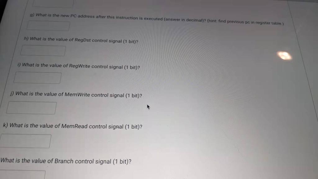 Solved Question 4 25 pts Consider the single cycle datapath | Chegg.com
