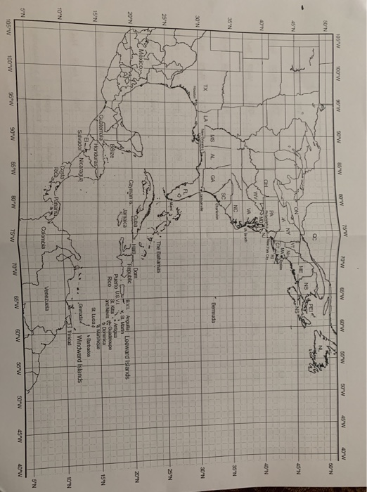 Solved GEOG 1150-Chapter 7: Hurricane Tracking Procedure: 1. | Chegg.com