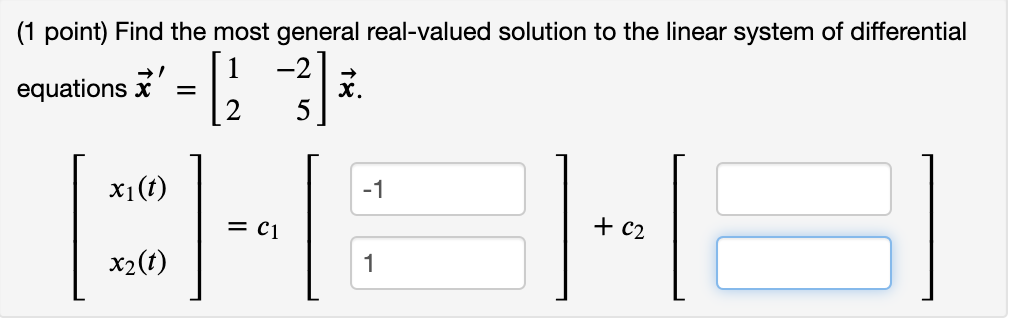 Solved THIS IS A REPEATED EIGENVALUES QUESTION - Please | Chegg.com