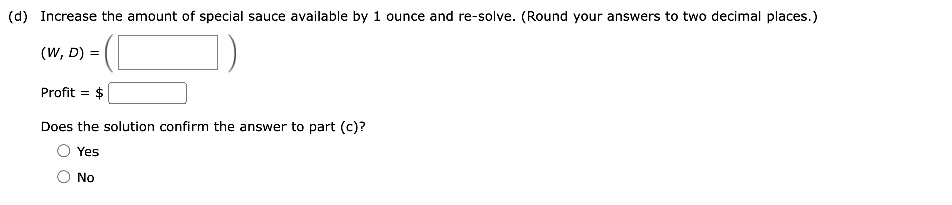 Solved A linear programming computer package is needed. make | Chegg.com