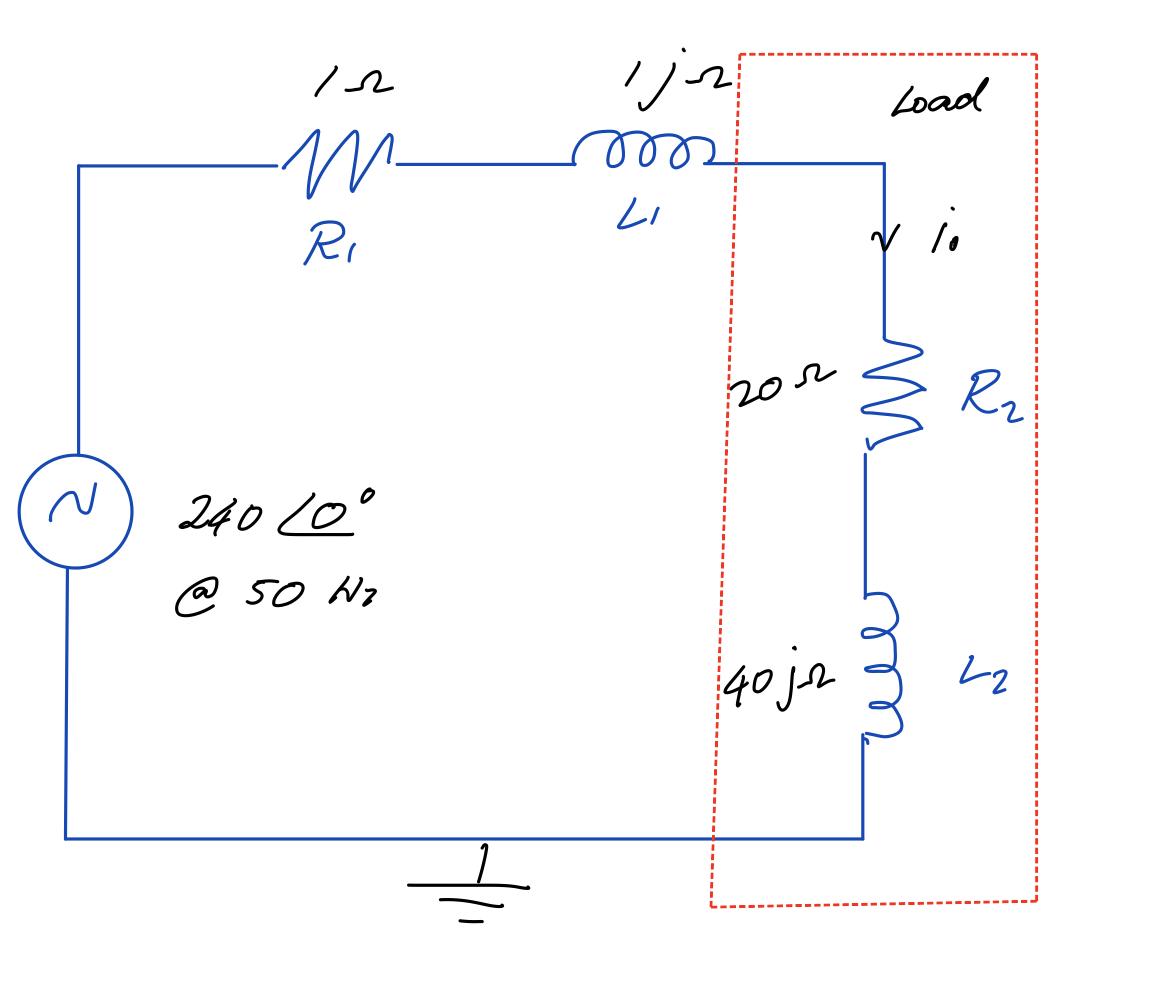 Solved For the circuit shown below, where the source is a | Chegg.com