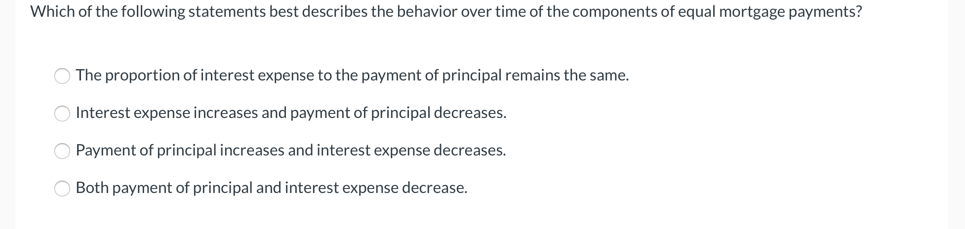 Solved Which of the following statements best describes the | Chegg.com