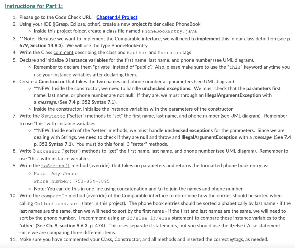 Solved Instructions for Part 1: 1. Please go to the Code | Chegg.com