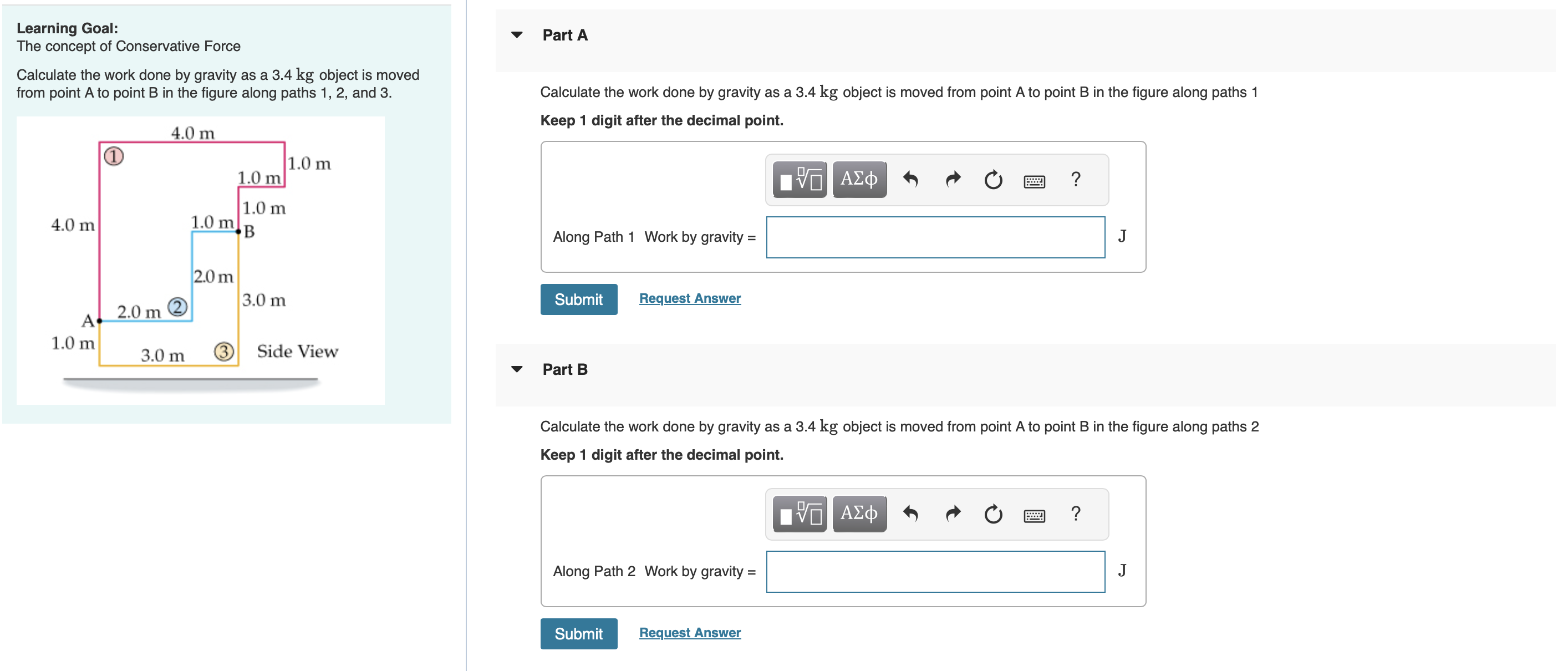Solved Learning Goal: The concept of Conservative Force | Chegg.com