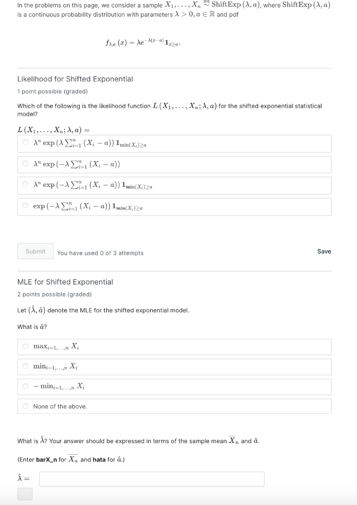 Solved In the problems on this page, we consider a sample | Chegg.com