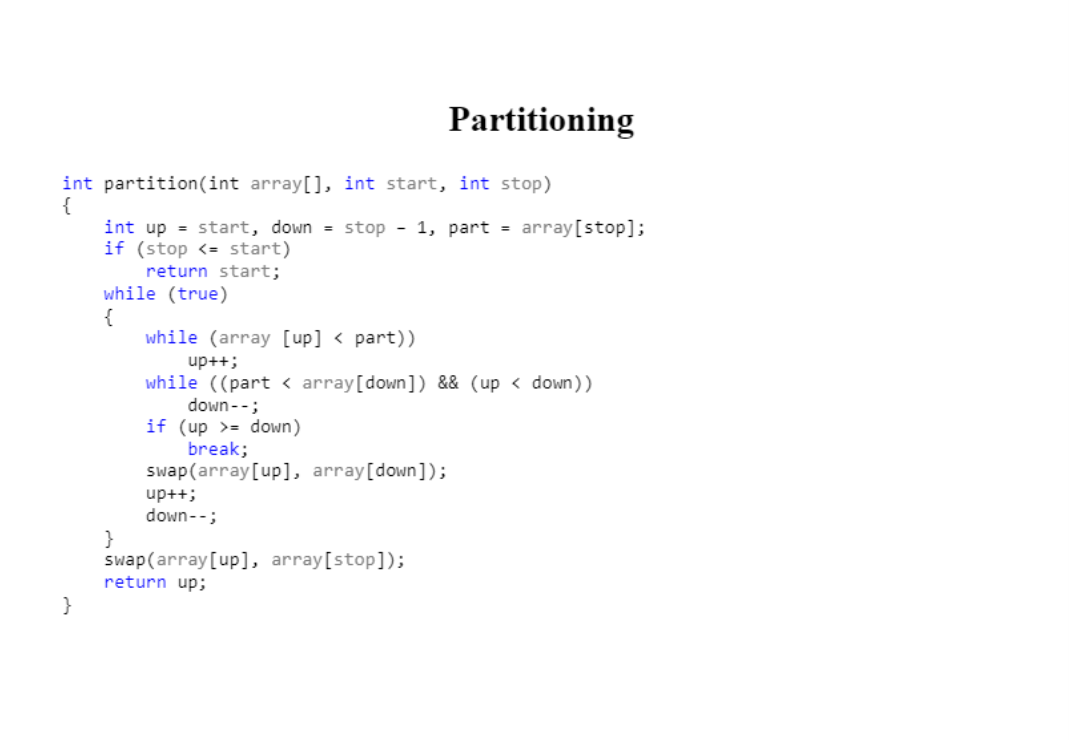 Solved ii. Member functions representing different sort | Chegg.com