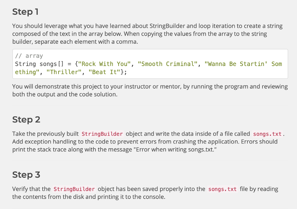 Solved Step 1 You should leverage what you have learned | Chegg.com