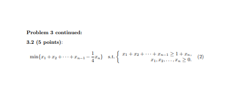 Solved Problem 3 (2 parts, 10 points): For each of the | Chegg.com