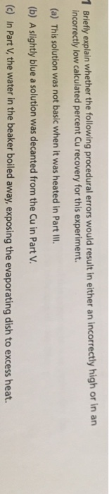 Solved Briefly explain whether the following procedural | Chegg.com