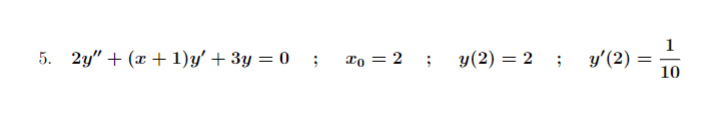 Solved Solve each initial value problem by ﻿substituting a | Chegg.com