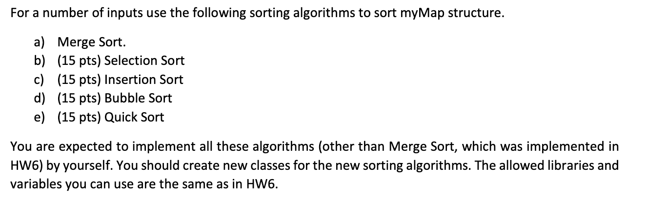 Solved package Homework6;import | Chegg.com