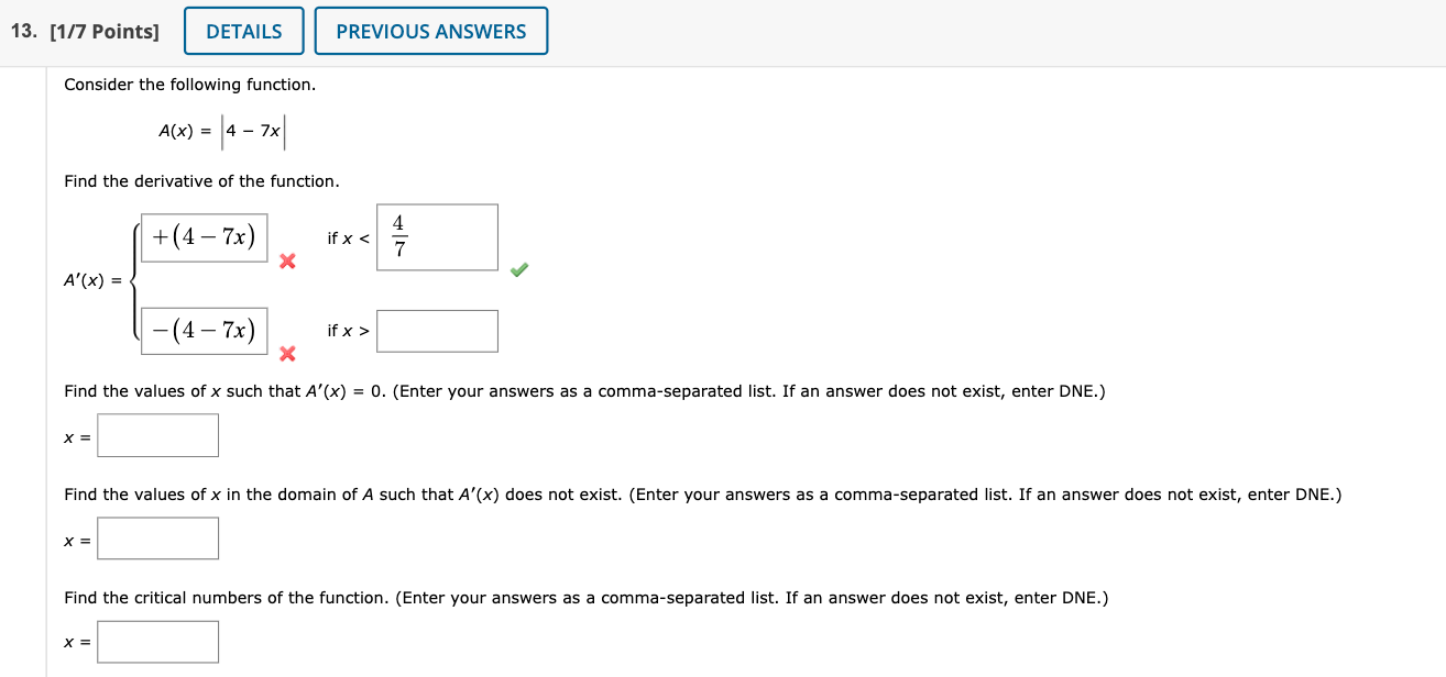Consider The Following Function F x x4 5 x 8 2 Find Chegg