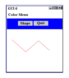 Solved Modify the GUI class as follows: - Add a | Chegg.com