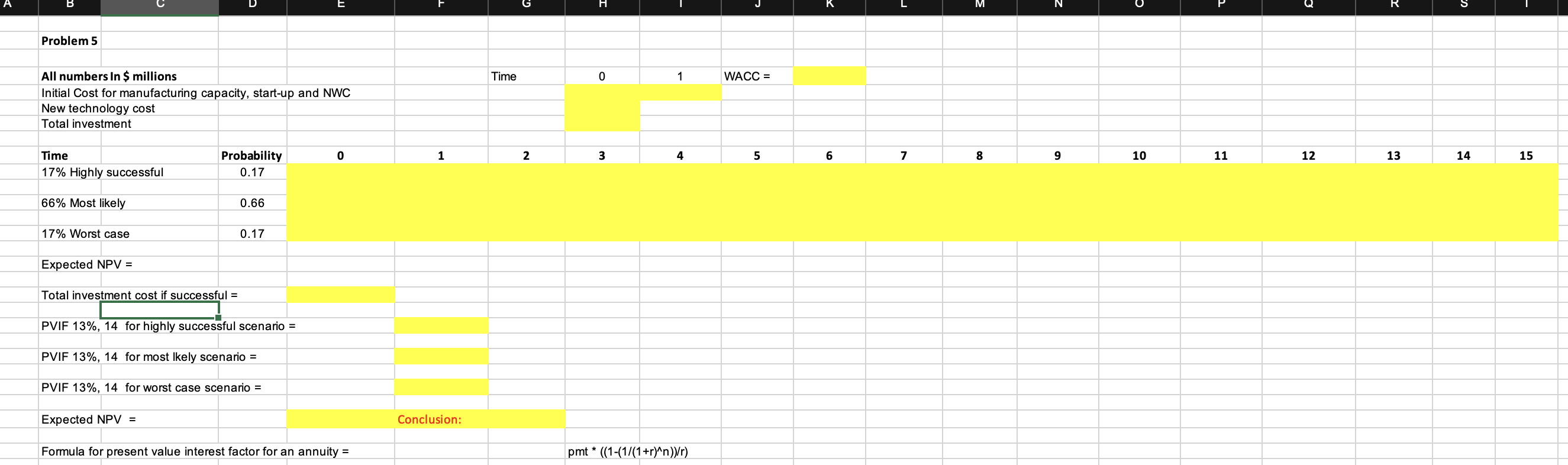 Please can you solve the question in the Excel file | Chegg.com