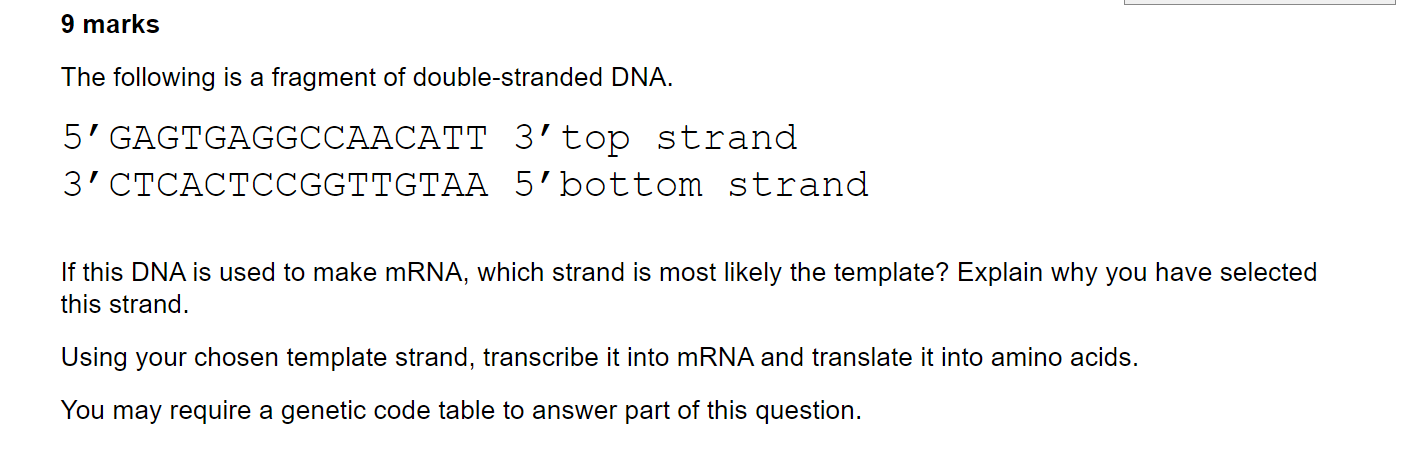 Solved 9 marks The following is a fragment of | Chegg.com
