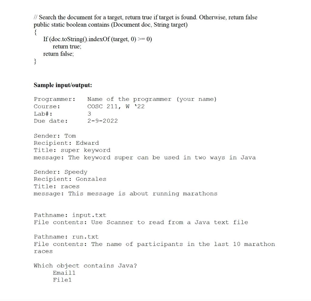 Solved ******************* I NEED THE CODE IN JAVA LANGUAGE | Chegg.com