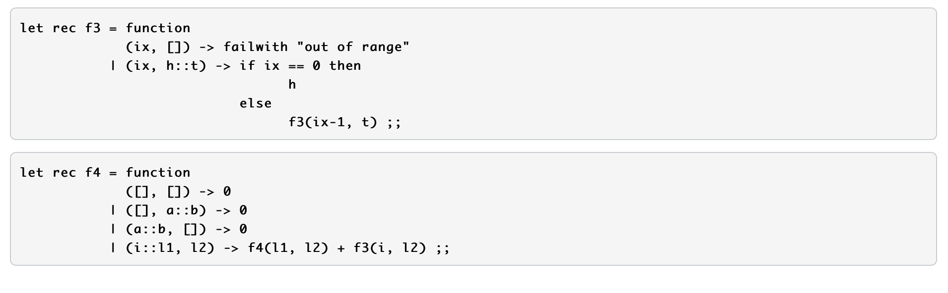 Show below the signatures of functions f3, f4. Show | Chegg.com