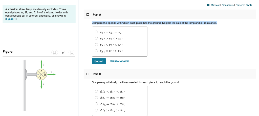 Solved A Review | Constants Periodic Table A spherical | Chegg.com