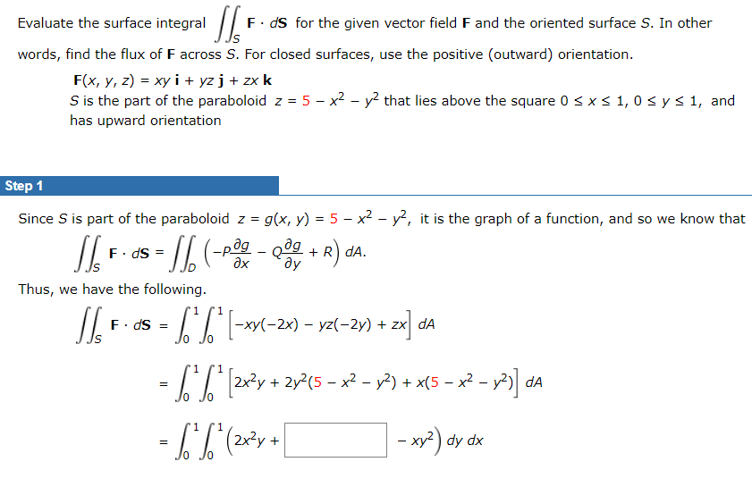 Solved Evaluate the surface integral [/ F.ds for the given | Chegg.com