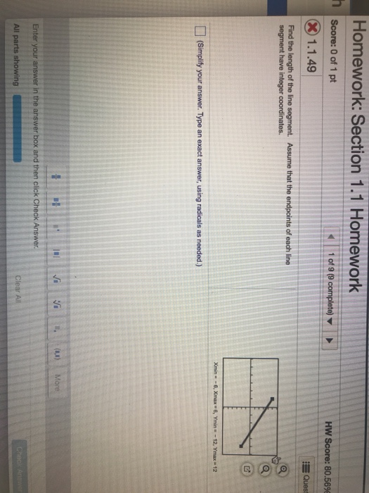 Solved Homework Section 1 1 Homework Score 0 Of 1 Pt Hw