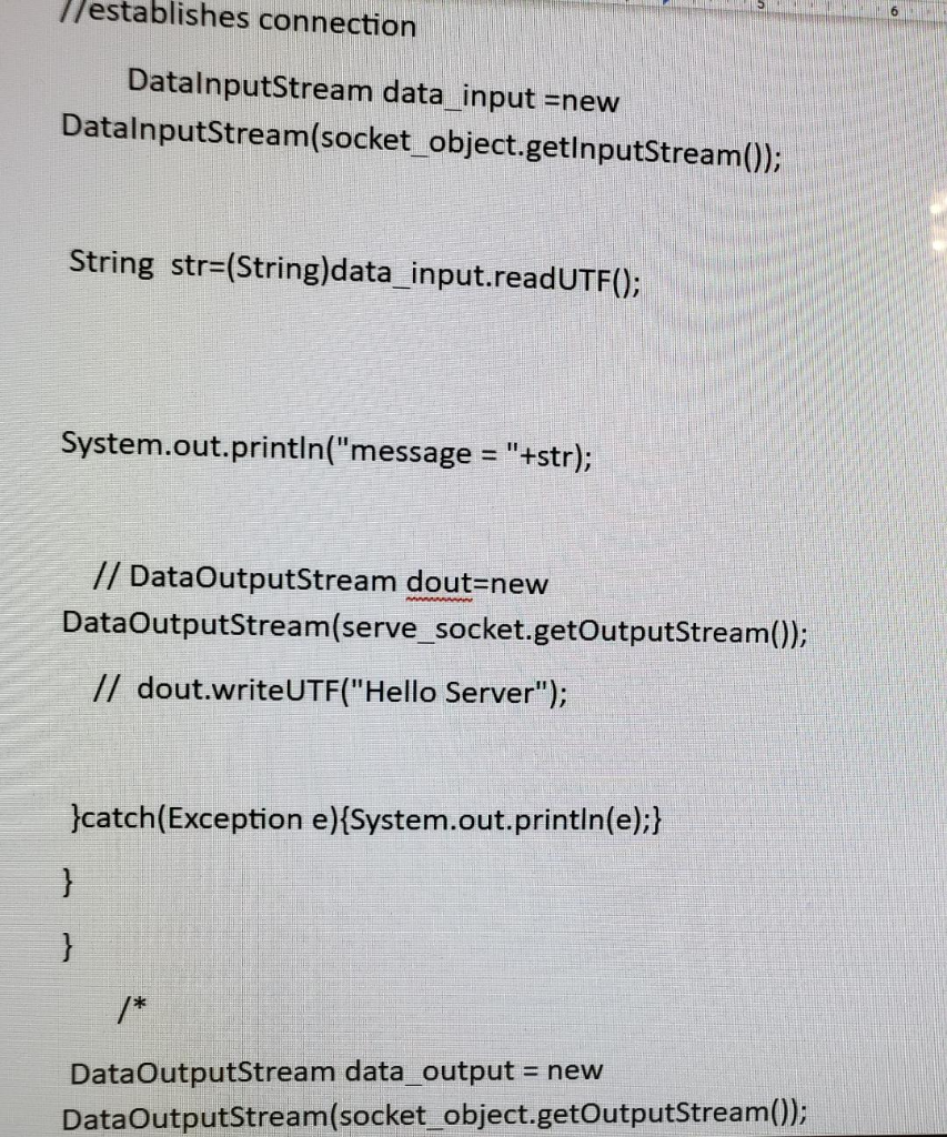 Solved import java.io.* import java.net.*; public class | Chegg.com