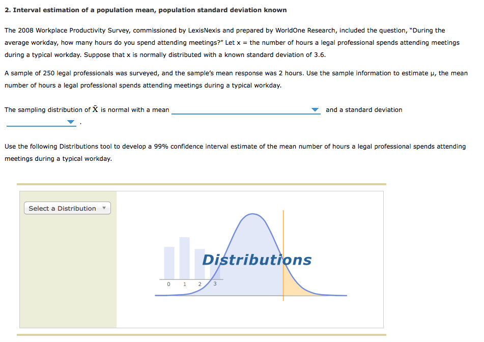 Solved 2. Interval estimation of a population mean, | Chegg.com