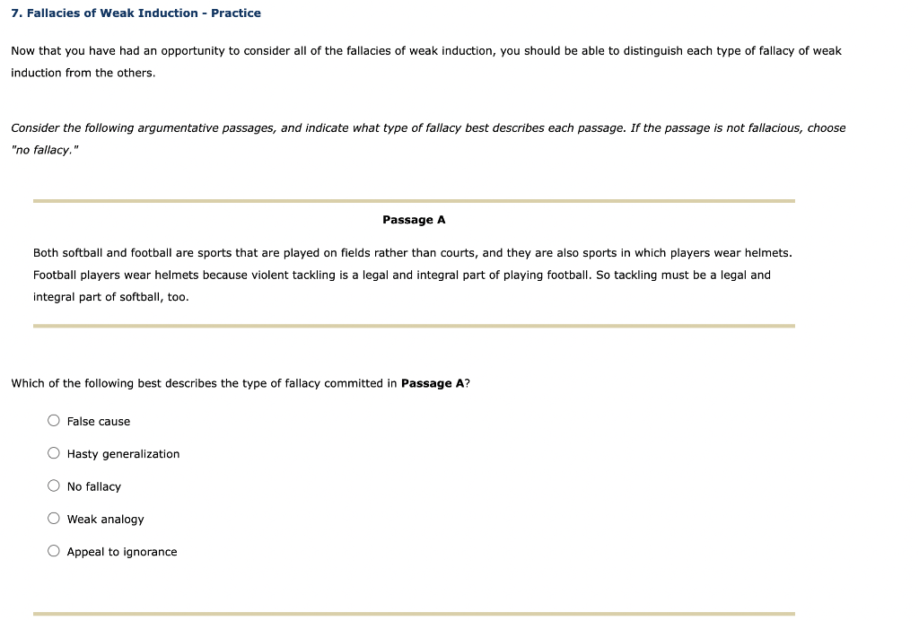 Solved 7. Fallacies of Weak Induction - Practice Now that | Chegg.com